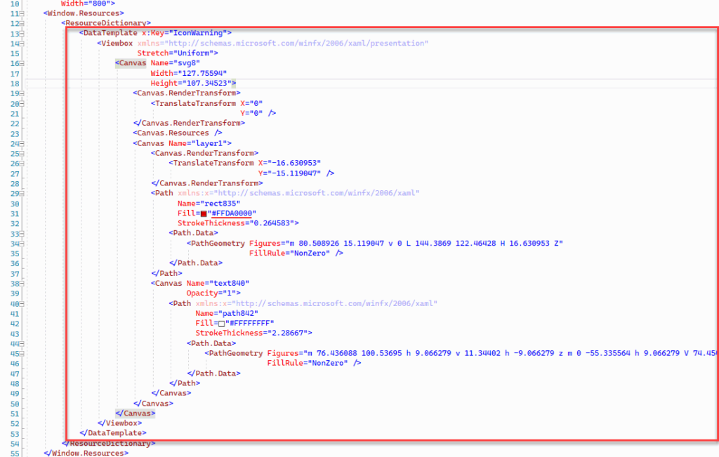 C#: Xaml Grafiken direkt in Fenster oder Control einbinden als Resource ...