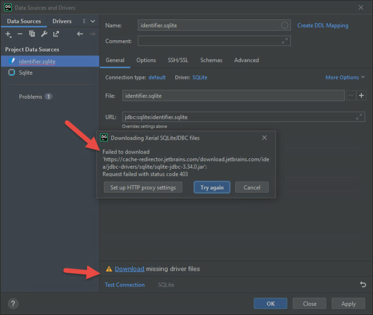 JetBrains DataGrip: install database drivers offline – AndyDunkel.net